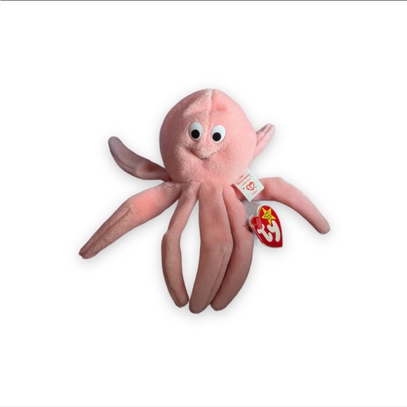 Beanie Babies | Toys | Vintage 994 Ty Beanie Babies Inky The Octopus ...